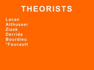 Structuralism, Post-structuralism, and Structuration | PPT