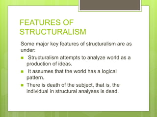 Structuralism | PPTX