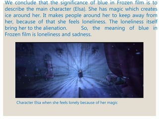 Semiotic analysis in "Frozen" | PPTX