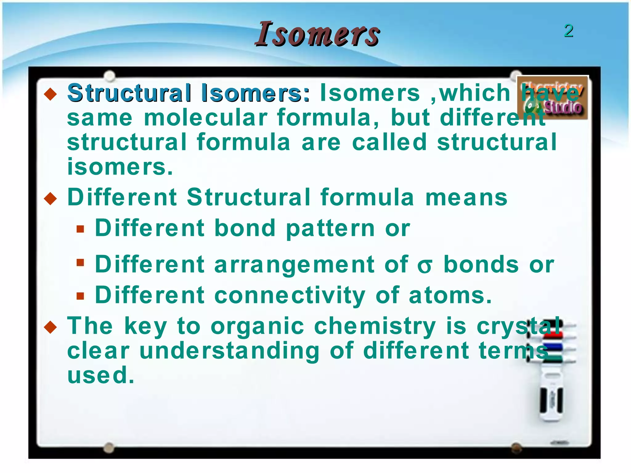 Structural isomerism | PPT