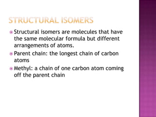 Structural isomers | PPTX