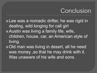 Structuralist (Saussurean)interpretation of true west play (sam shepard ...
