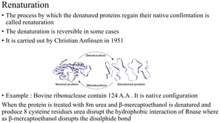 Structural level of organization of proteins | PPTX