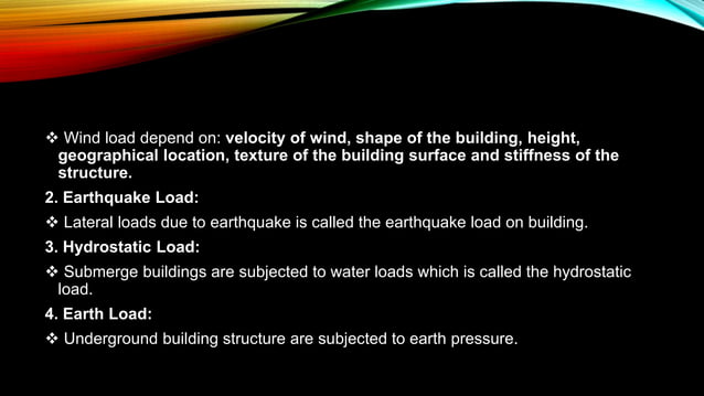 Structural loads | PPT