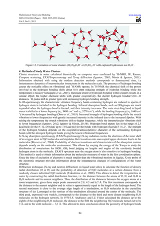 Structural mathematical models describing water clusters | PDF