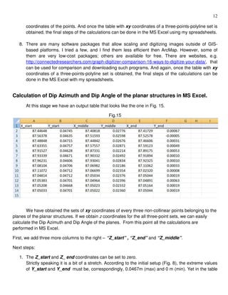 Structural measurements in oriented core photograph january 2019 ...