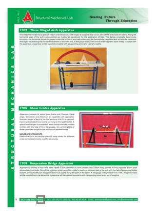 Structural mechanics lab | PDF | Civil Engineering Industry | Industries