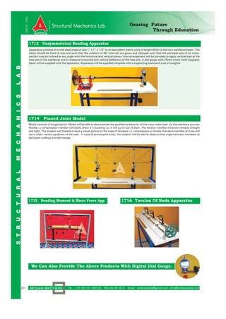 Structural mechanics lab | PDF | Civil Engineering Industry | Industries