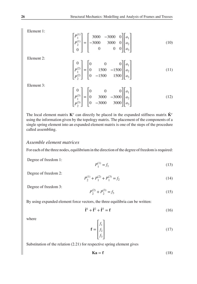 Structural mechanics _ modelling and analysis of frames and trusses ...