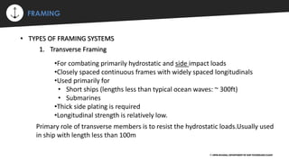 Structural members of ship | PPTX