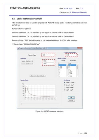 STRUCTURAL MODELING NOTES - rev.3.5 | PDF