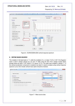 STRUCTURAL MODELING NOTES - rev.3.5 | PDF