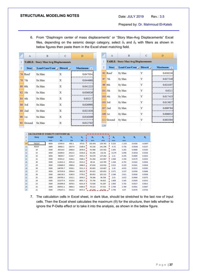 STRUCTURAL MODELING NOTES - rev.3.5 | PDF | Civil Engineering Industry ...