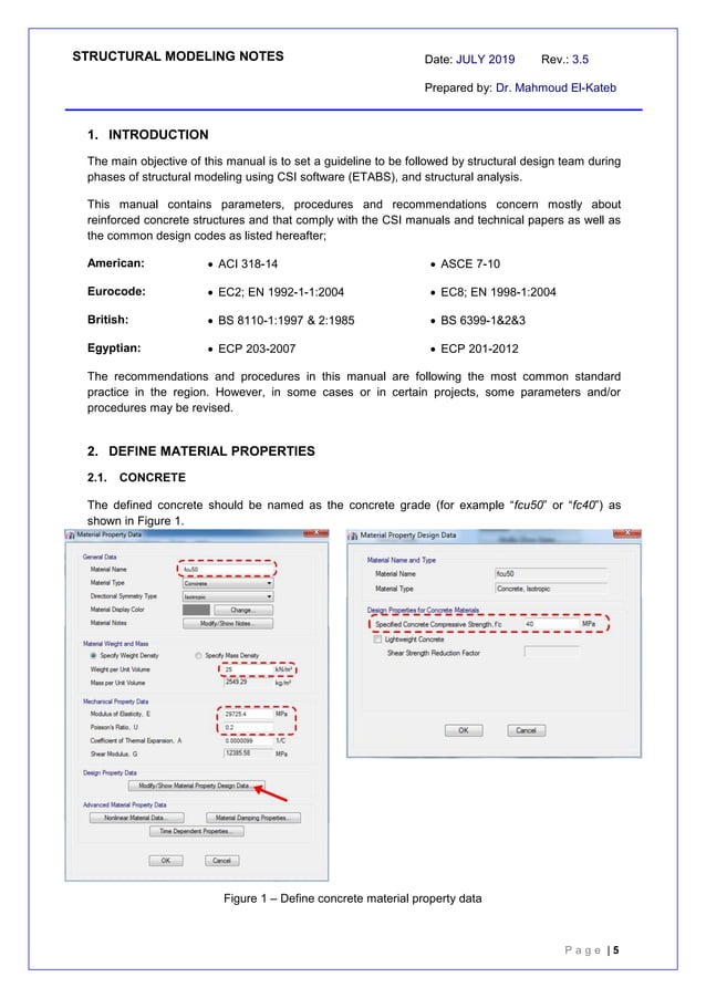 STRUCTURAL MODELING NOTES - rev.3.5 | PDF | Civil Engineering Industry ...