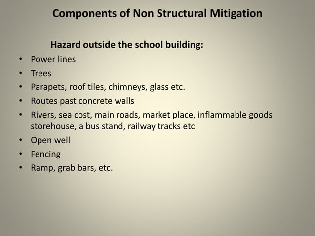 Structural and Non strutural mitigation | PPSX | Home Insurance | Insurance