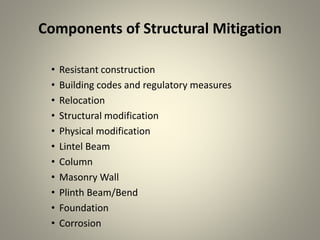 Structural and Non strutural mitigation | PPSX