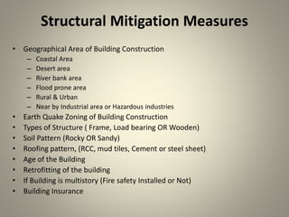 Structural and Non strutural mitigation | PPSX