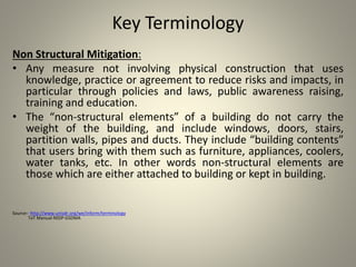 Non Structural Mitigation