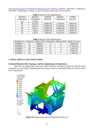 Structural optimization of a powered industrial lift truck frame | PDF