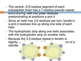 Structural organisation of protiens | PPTX