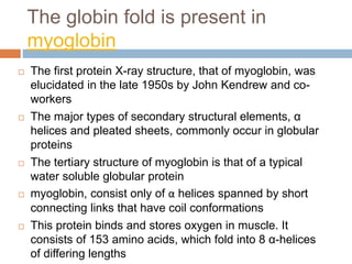 Structural organisation of protiens | PPTX