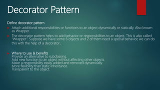 Structural pattern 3 | PPT