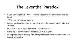 Protein Structural predection | PPT