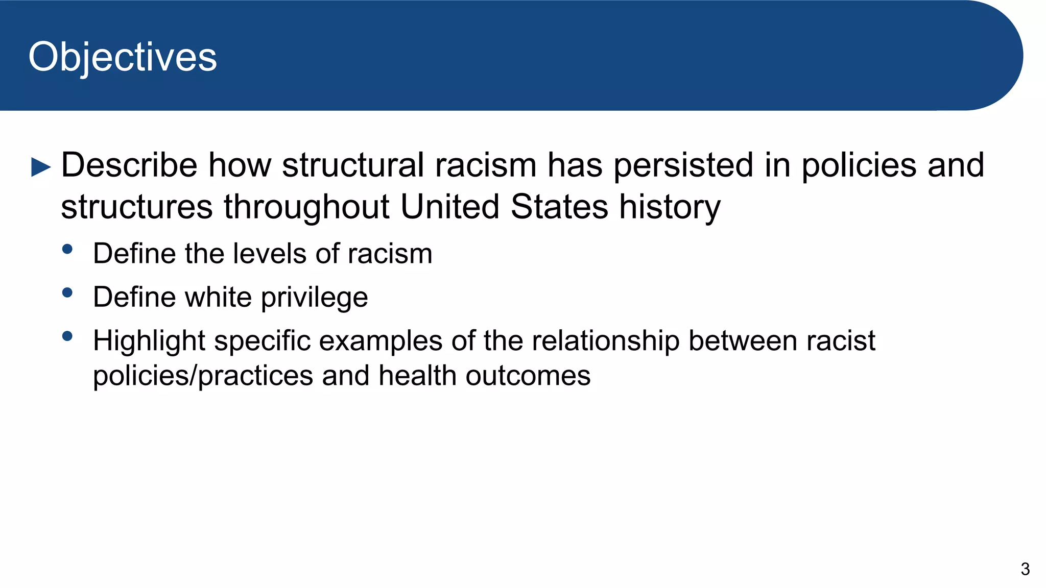 Structural Racism: a “Cause of Causes” | PDF