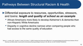 Structural Racism: a “Cause of Causes” | PDF
