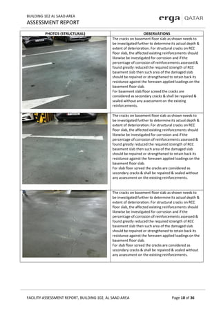 STRUCTURAL REPAIR ASSESSMENT REPORT RCC HI-RISE BUILDING | PDF