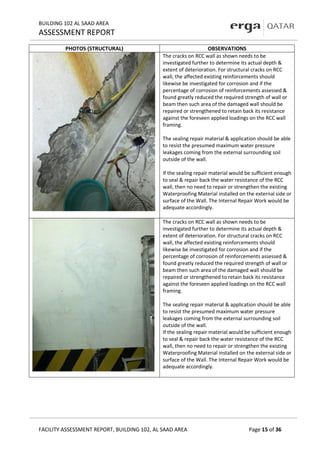 STRUCTURAL REPAIR ASSESSMENT REPORT RCC HI-RISE BUILDING | PDF