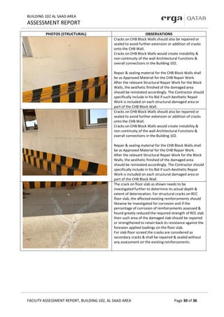 STRUCTURAL REPAIR ASSESSMENT REPORT RCC HI-RISE BUILDING | PDF