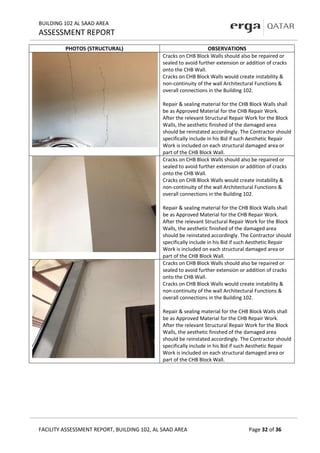 STRUCTURAL REPAIR ASSESSMENT REPORT RCC HI-RISE BUILDING | PDF