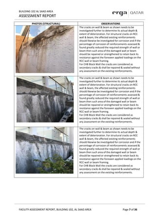 STRUCTURAL REPAIR ASSESSMENT REPORT RCC HI-RISE BUILDING | PDF