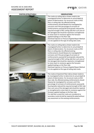 STRUCTURAL REPAIR ASSESSMENT REPORT RCC HI-RISE BUILDING | PDF