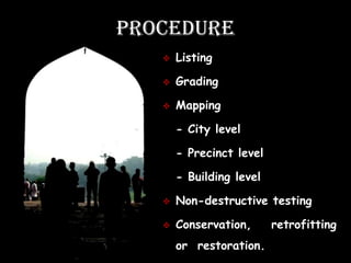 Structural restoration of heritage buildings | PPSX