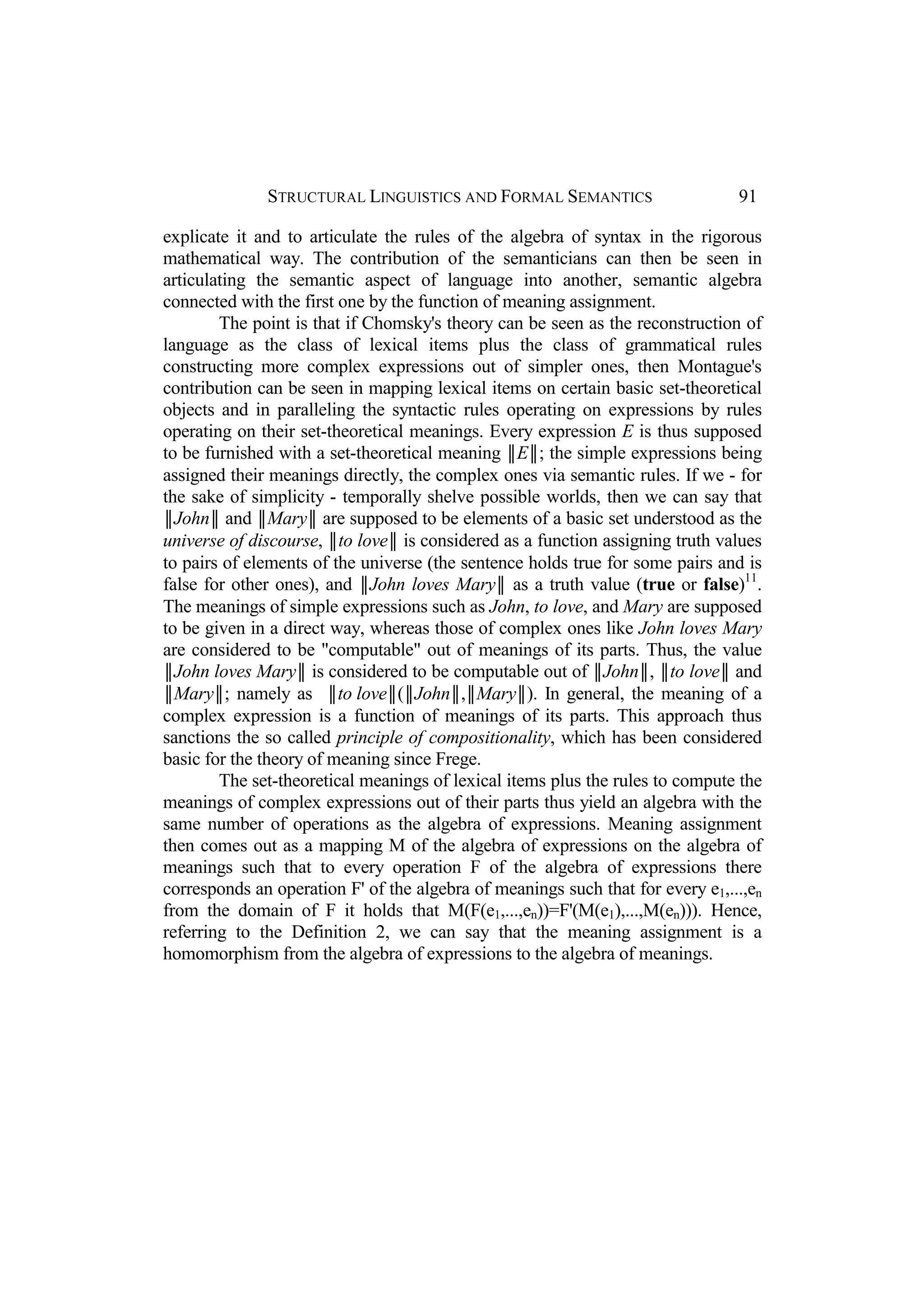 Structural semantics2 | PDF