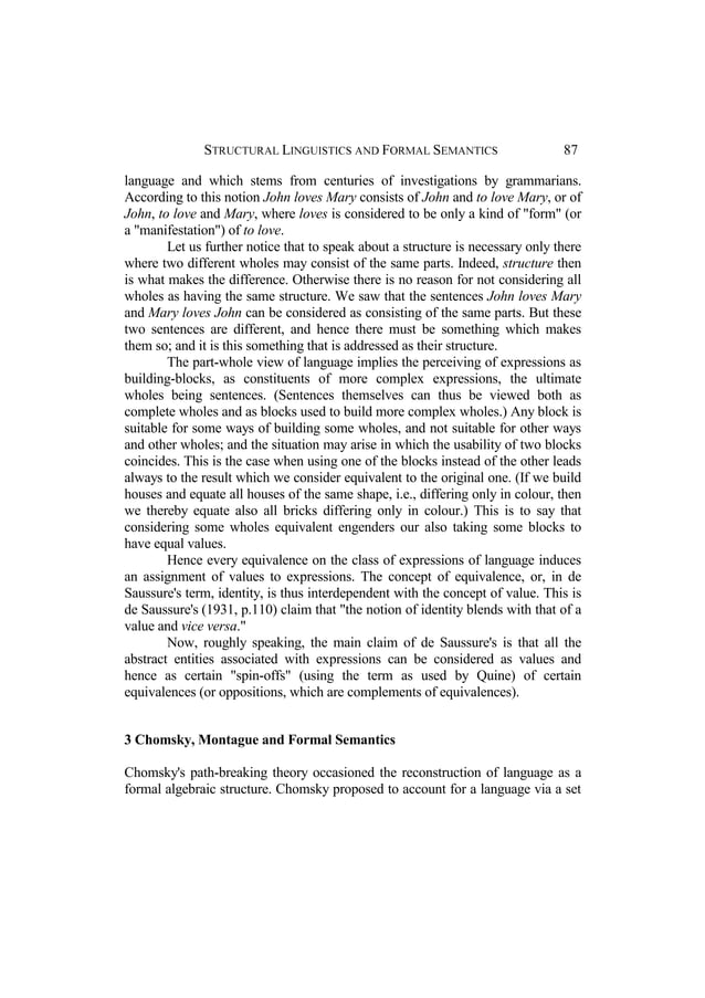 Structural semantics2 | PDF