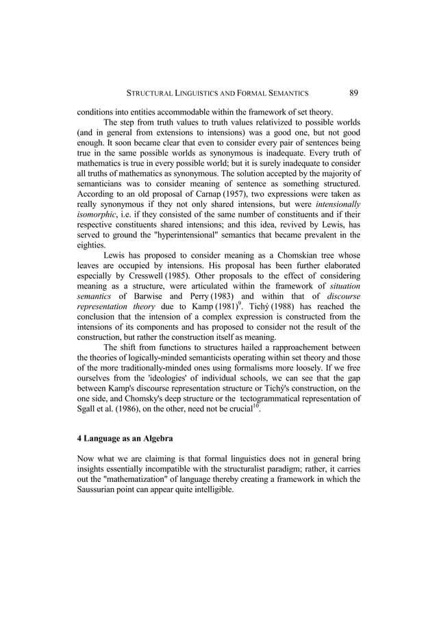 Structural semantics2 | PDF