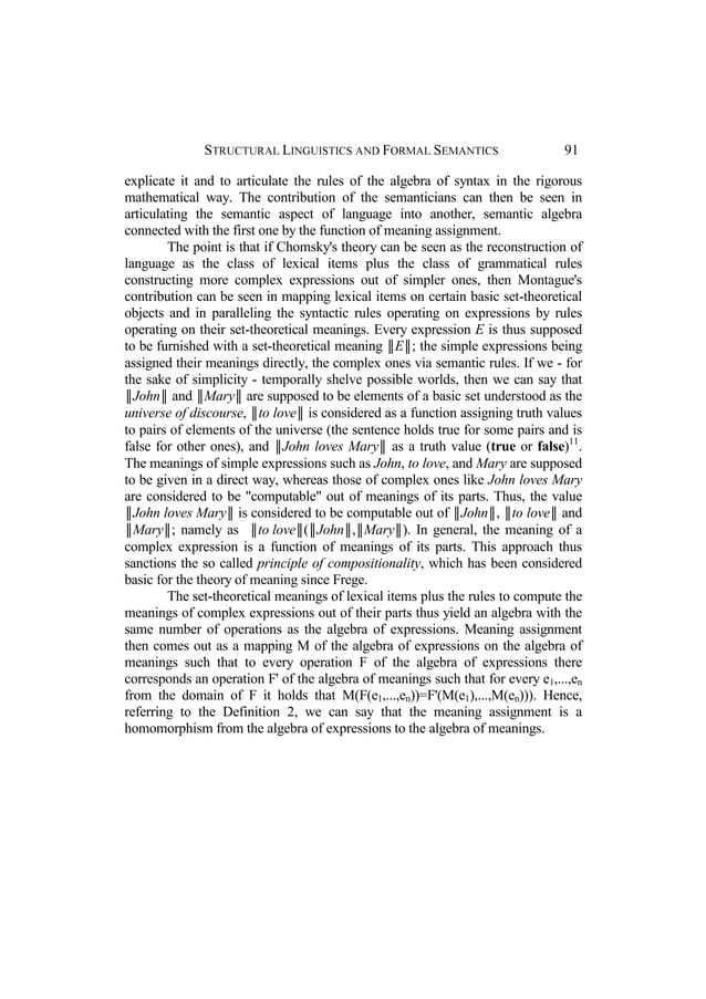 Structural semantics2 | PDF