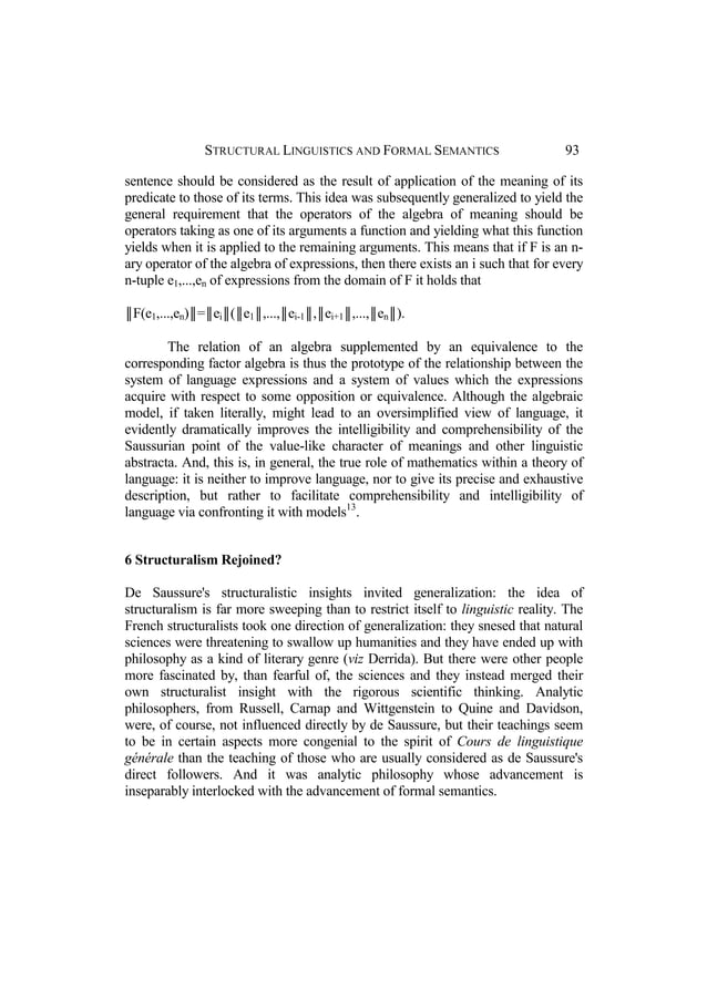Structural semantics2 | PDF