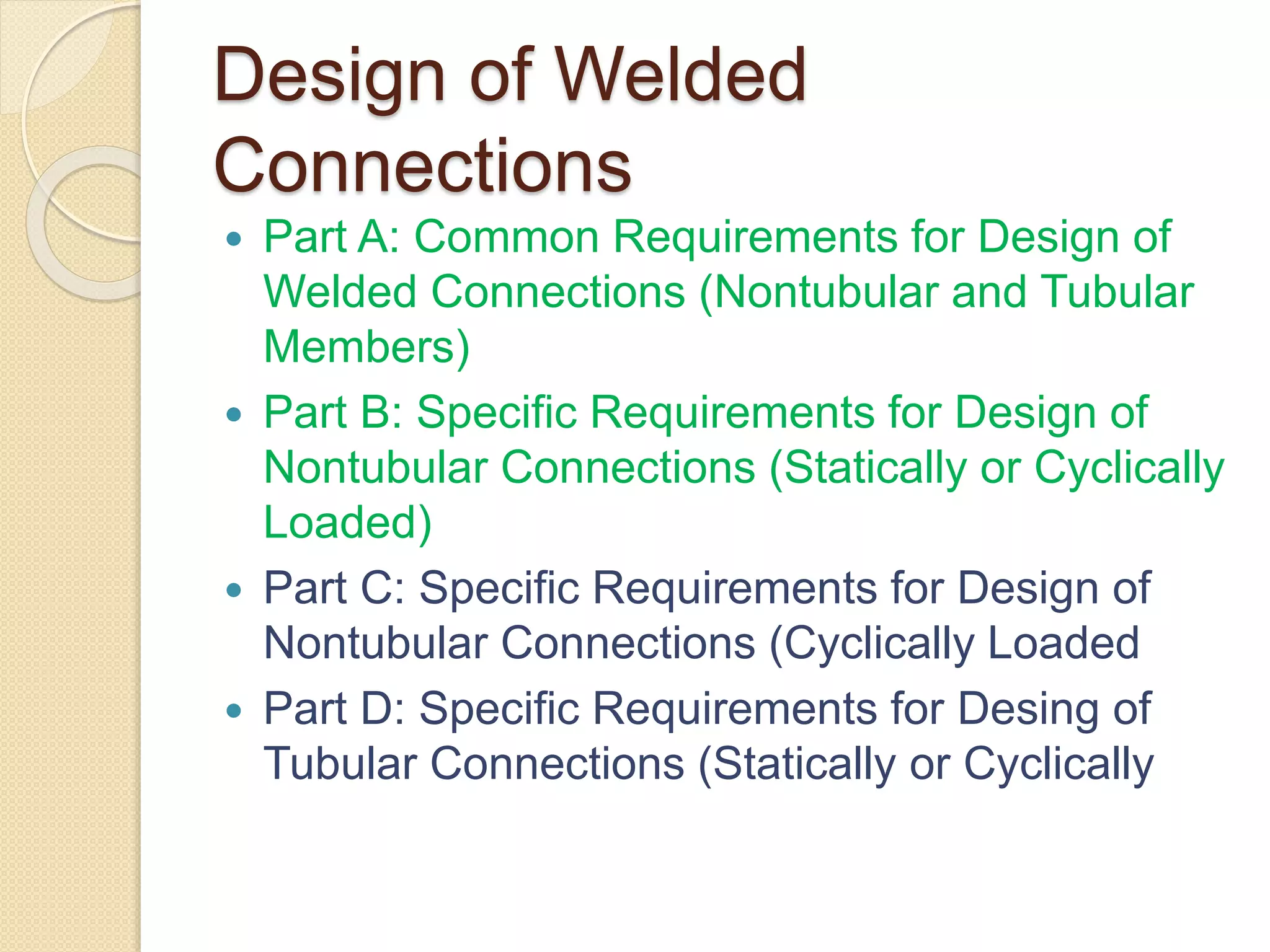 Structural Steel Welding Inspection | PPTX