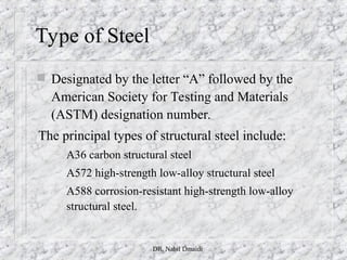 Structural Steel Mechanics of materials | PPT