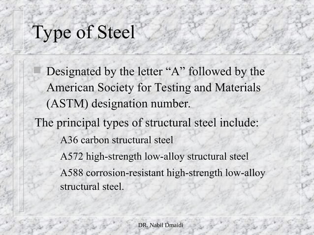 Structural Steel Mechanics of materials | PPT
