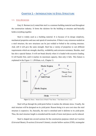 Structural Steel and Timber Design EV306 Project Report | PDF