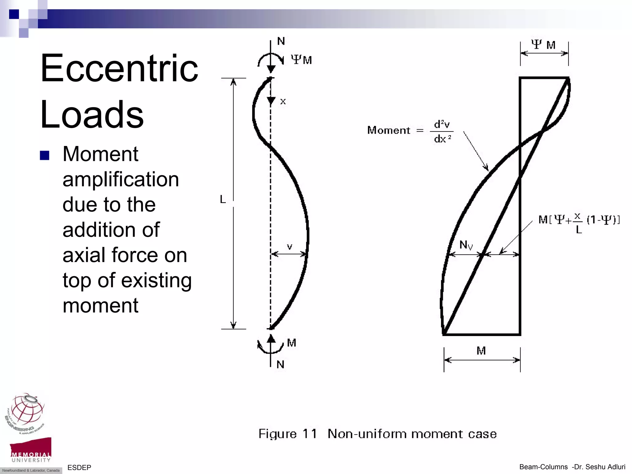 Structural steel design : beam-columns | PDF