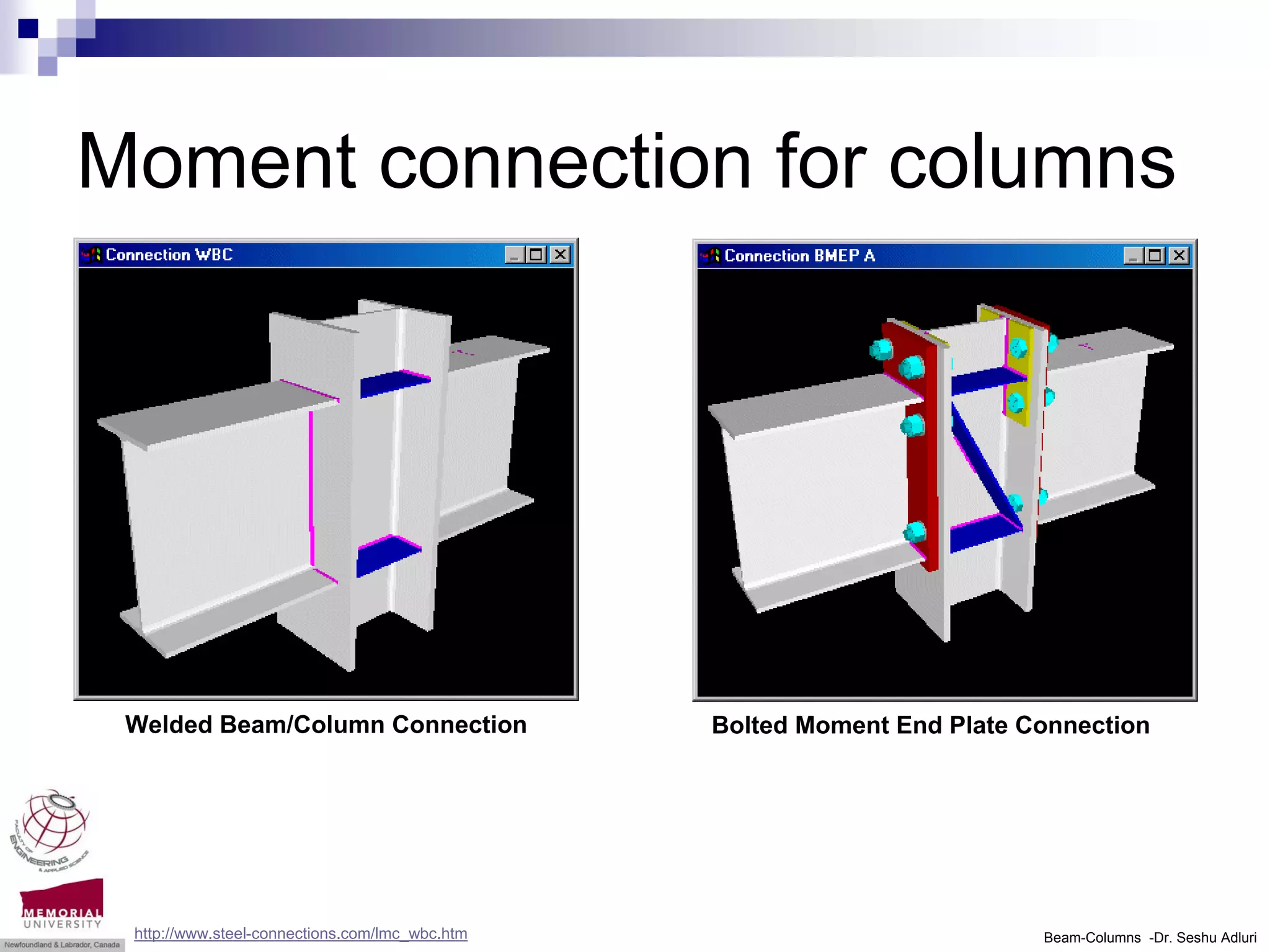 Structural steel design : beam-columns | PDF