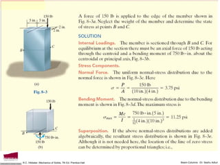 Structural steel design : beam-columns | PDF