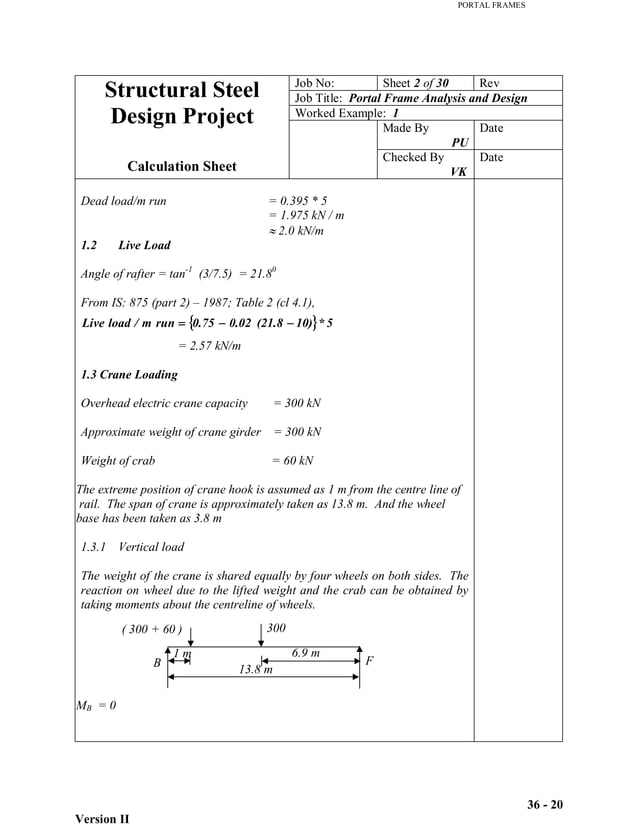 Structural Steel Design Project.pdf