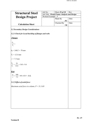 Structural Steel Design Project.pdf